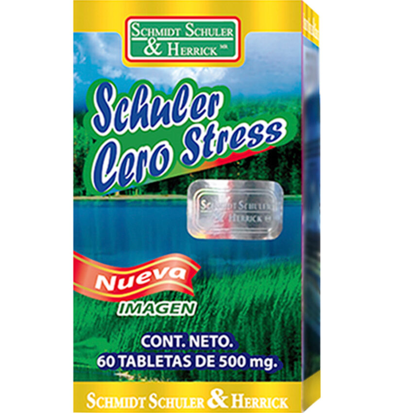 Cero stress Schmidt Schuler & Herrick 60 tabletas de 500 mg – Jung Real ...