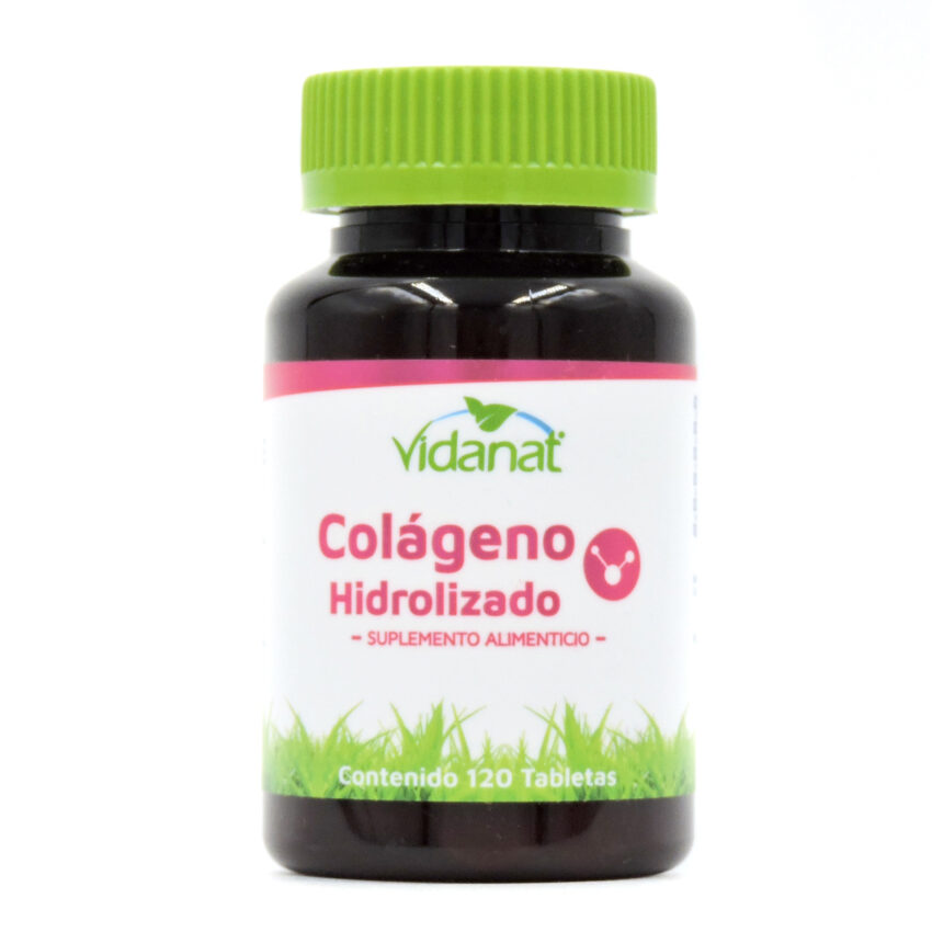 Colágeno hidrolizado Vidanat 120 tabletas – Jung Real Food
