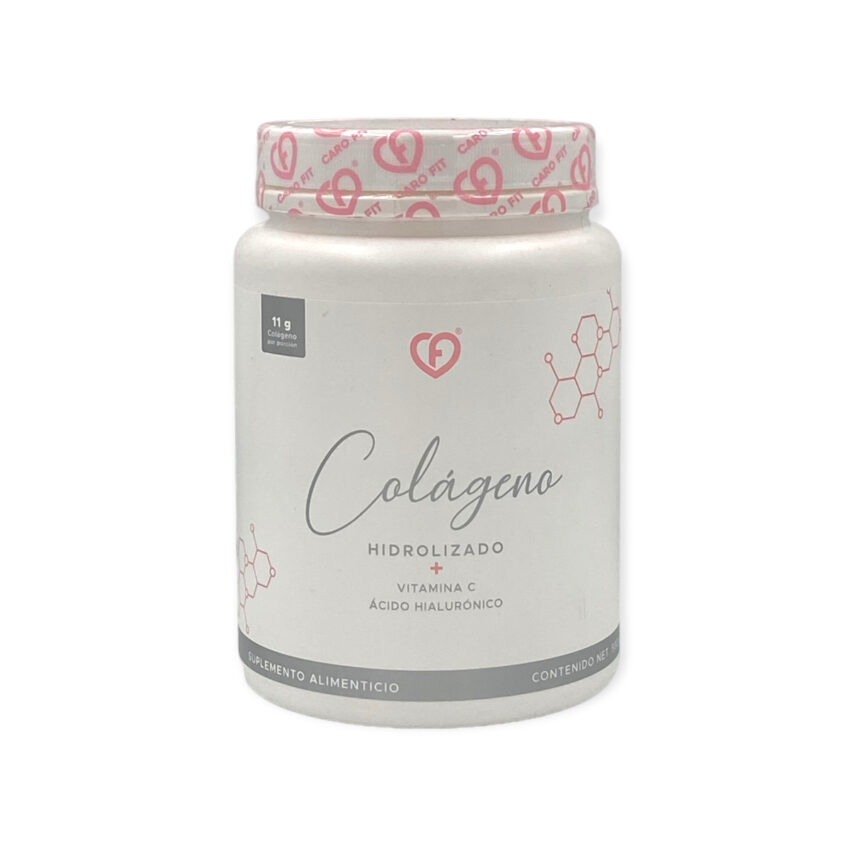 Colágeno hidrolizdo, vitamina E y ácido hialurónico Caro Fit 500 g ...