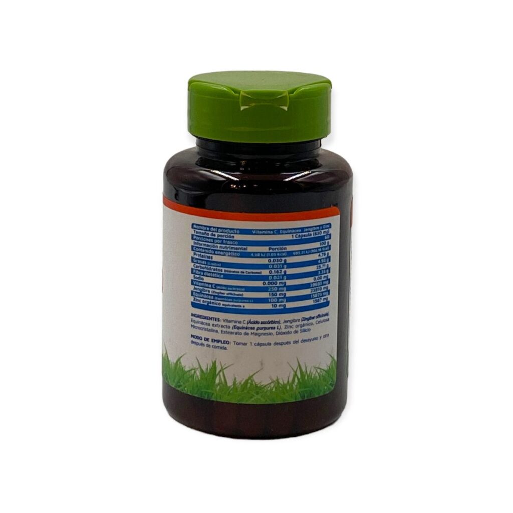 Biotina Colágeno Y Vitamina C Vidanat 180 Cápsulas De 540 Mg Jung