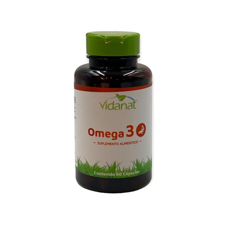 Omega 3 Vidanat 60 cápsulas de 1400 mg – Jung Real Food