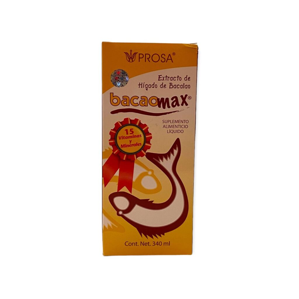 Extracto de hígado de bacalo bacaomax Prosa 340 ml – Jung Real Food